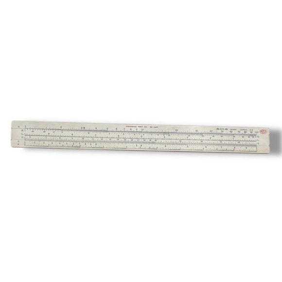 Fredrick Post Co. | Other | The Frederick Post Co No 447 Slide Rule Sun ...